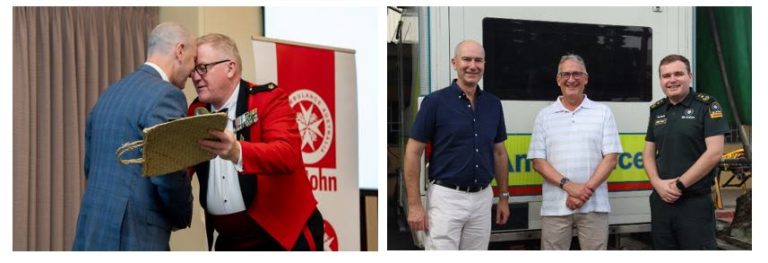 Cameron Oxley promoted to Bailiff Grand Cross | St John International