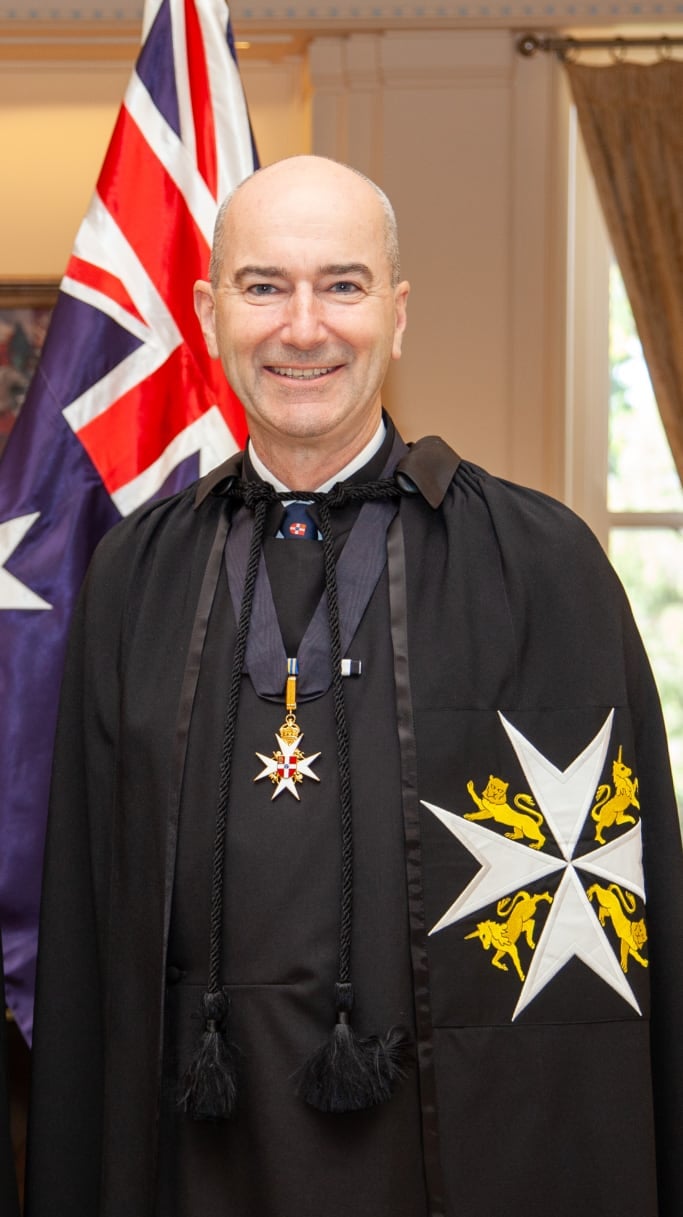 Cameron Oxley promoted to Bailiff Grand Cross | St John International